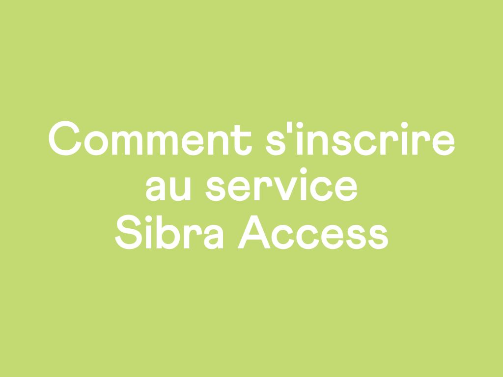 Sibra à la demande | Grand Annecy Mobilité