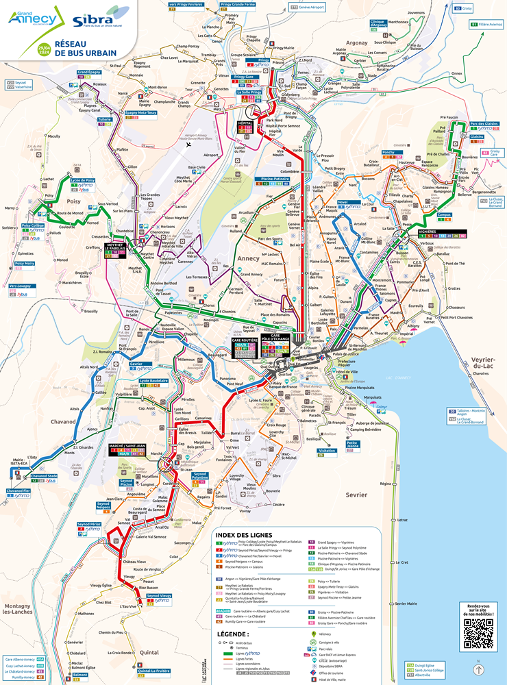 Je circule en bus Nouveau réseau - Ecomobilité Grand Annecy